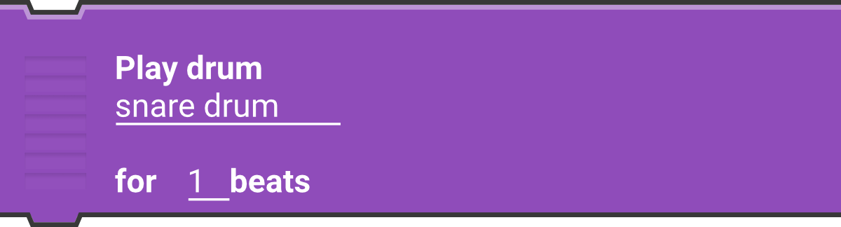 Play drum ... for ... beats - Catrobat