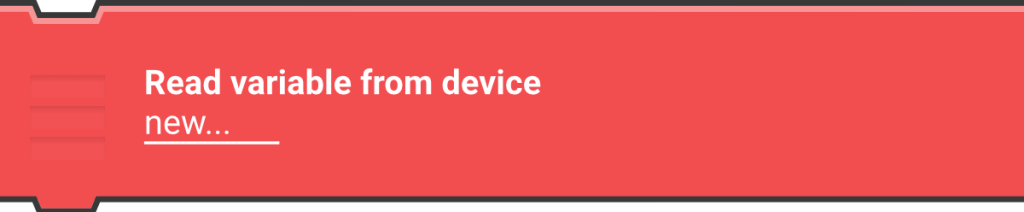 Read variable from device ... - Catrobat