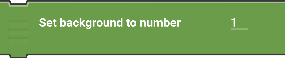 Set background to number ... - Catrobat