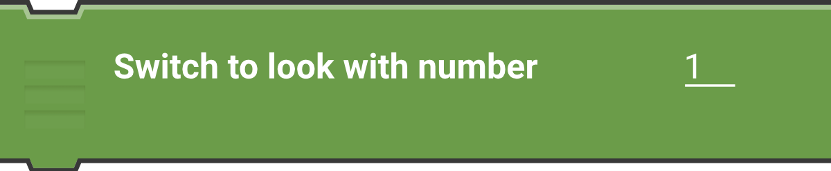 Switch to look with number ... - Catrobat