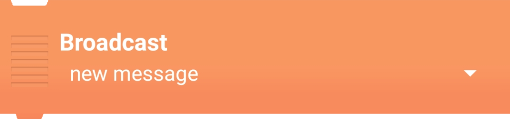 Broadcast - Catrobat