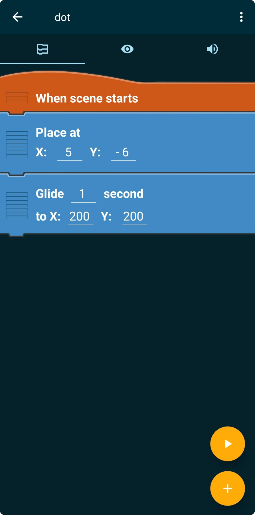 First Bricks - Catrobat