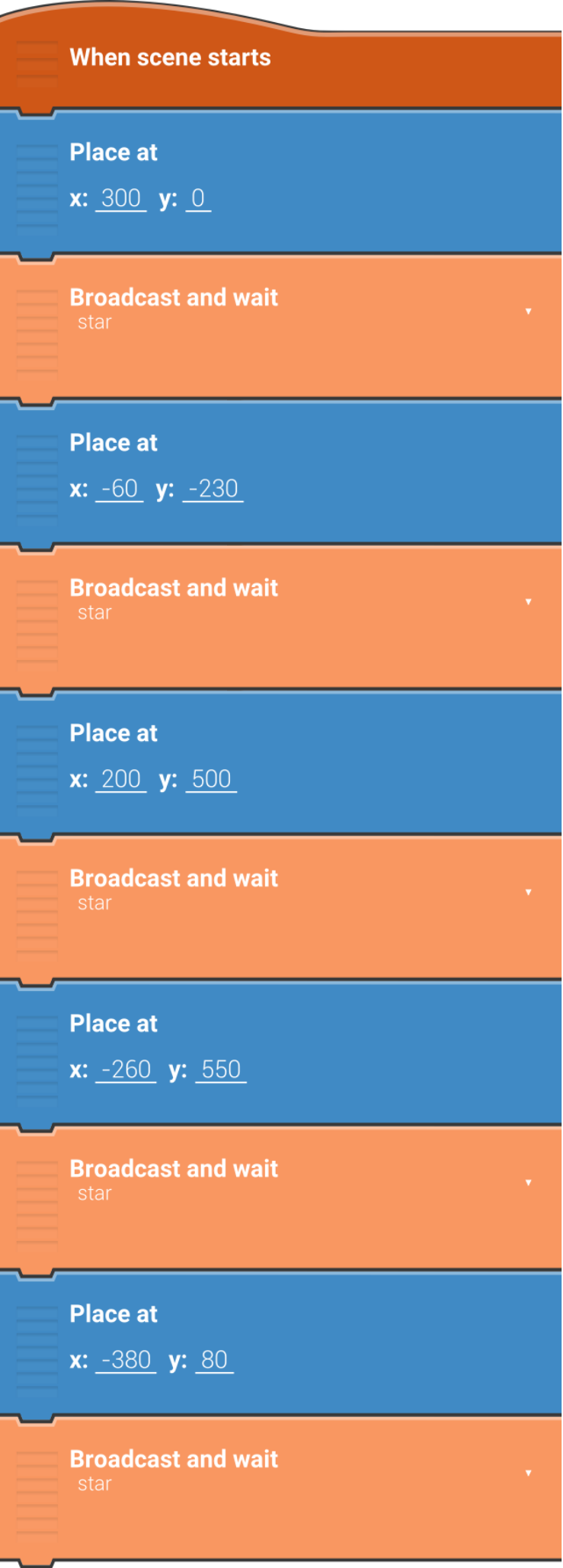 Night Sky - Catrobat