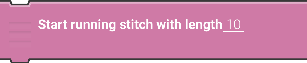 Running Stitch - Catrobat