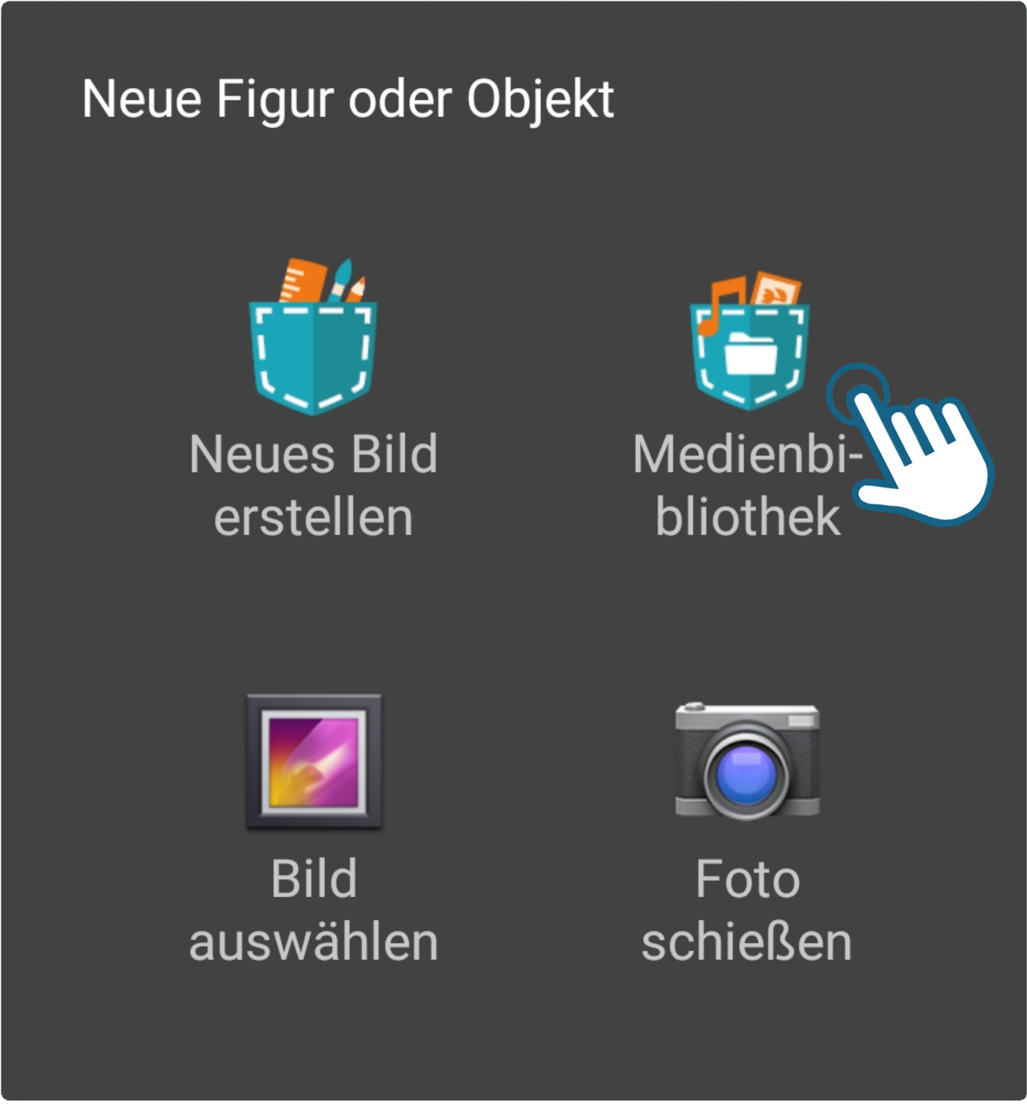 Stickobjekte erstellen - Catrobat