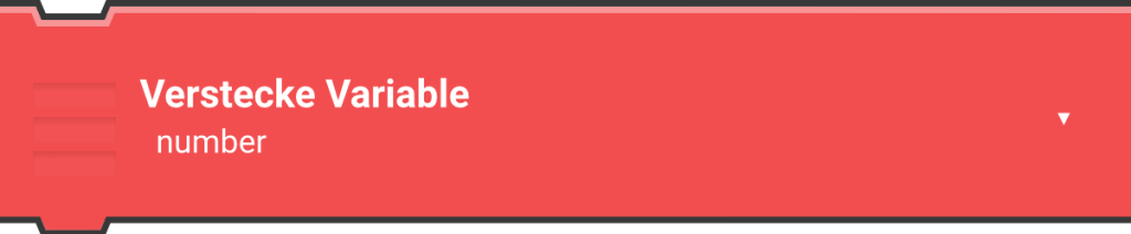 Verstecke Variable... - Catrobat