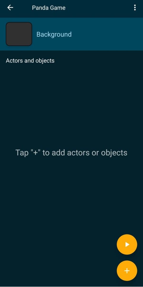 Create a new project - Catrobat